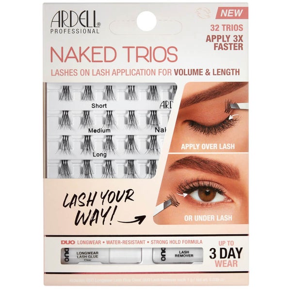 Ardell Naked Lashes Trios Kit lookfantastic 台灣站