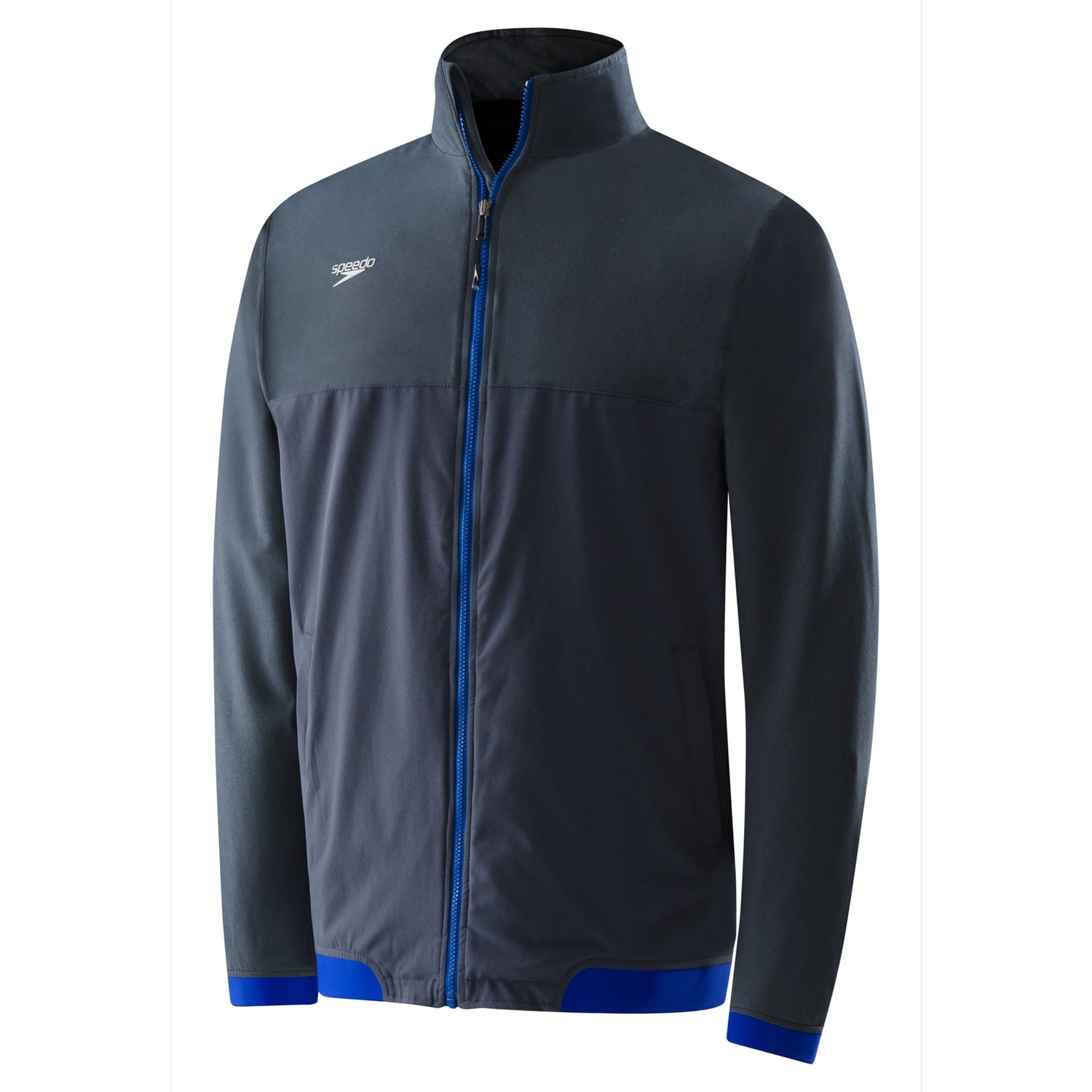 Unisex Youth Tech Warm Up Jacket Blue Speedo USA