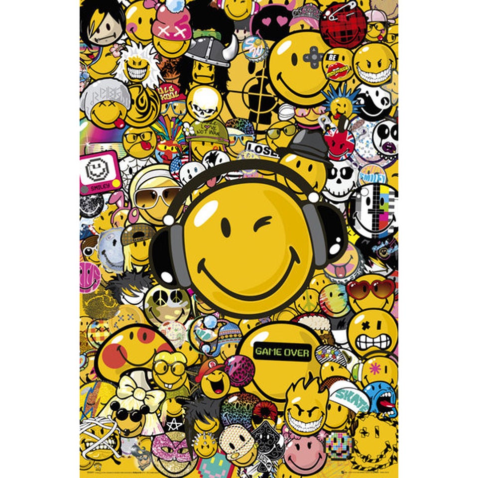 Buy Smiley Tribal Styles Maxi Poster Game