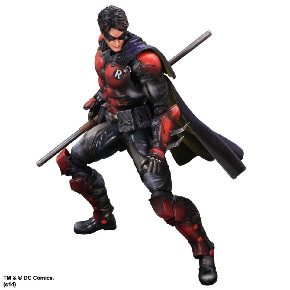 Play Arts Kai DC Comics Batman Arkham Origins Robin Figure IWOOT UK