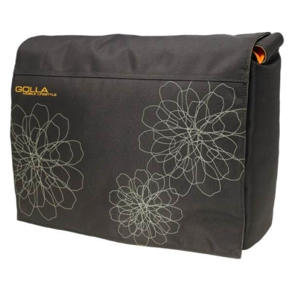 GOLLA Laptop Bag Dark Brown Gaia 15 Inch Computing - Zavvi UK