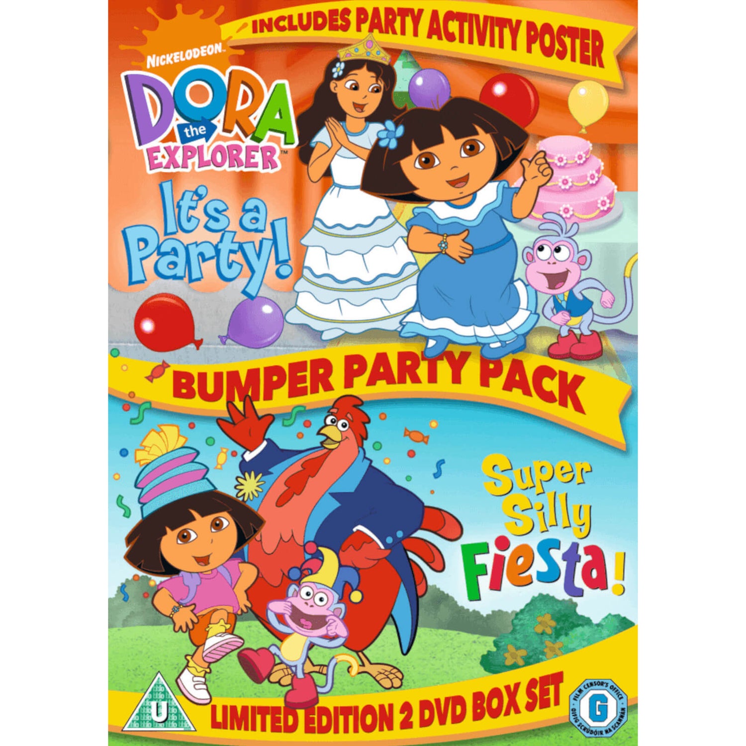 Dora The Explorer - Bumper Party Pack DVD - Zavvi UK
