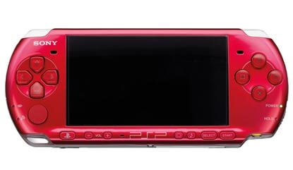 PSP 3000 Red Games Consoles - Zavvi UK