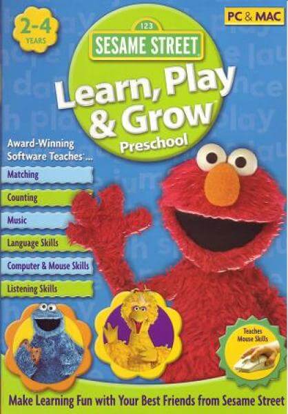 Sesame Street - Learn, Play & Grow Preschool Computing | Zavvi Australia
