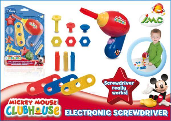 MICKEY'S ELECTRONIC SCREWDRIVER Toys - Zavvi UK