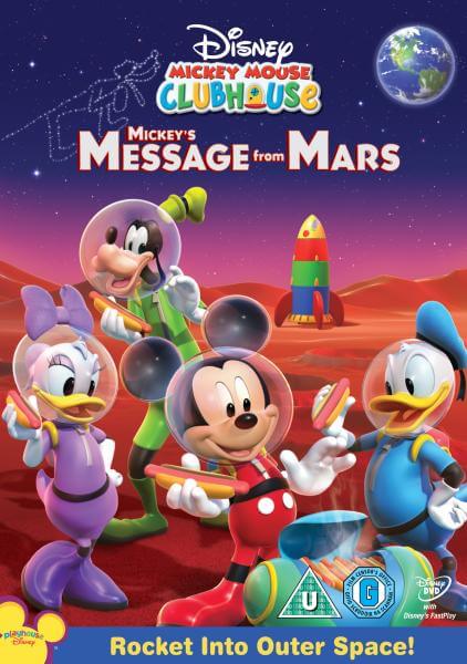 Mickey Mouse Clubhouse - Mickeys Message From Mars DVD - Zavvi Ireland