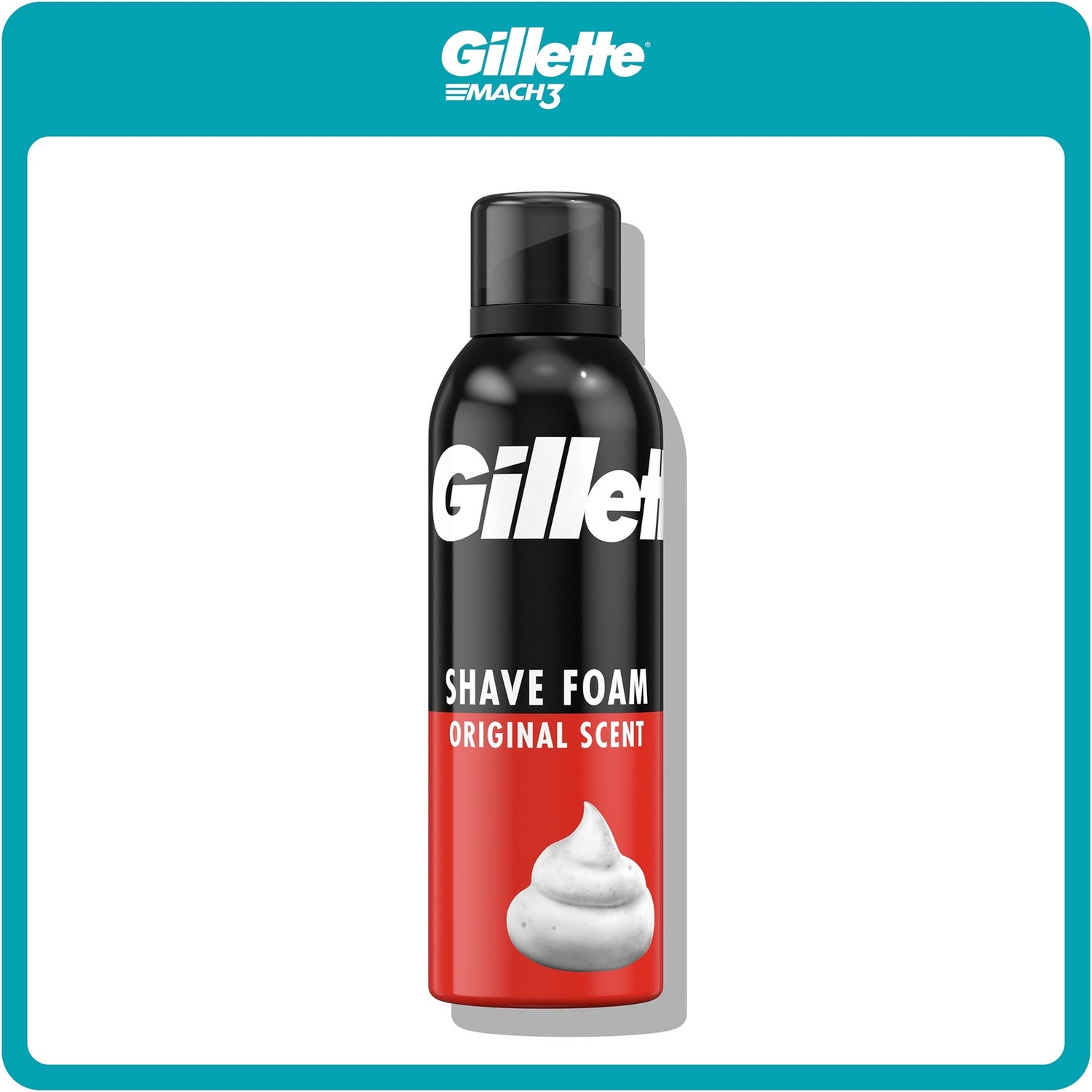 Gillette Shave Foam Regular 200ml | Gillette UK