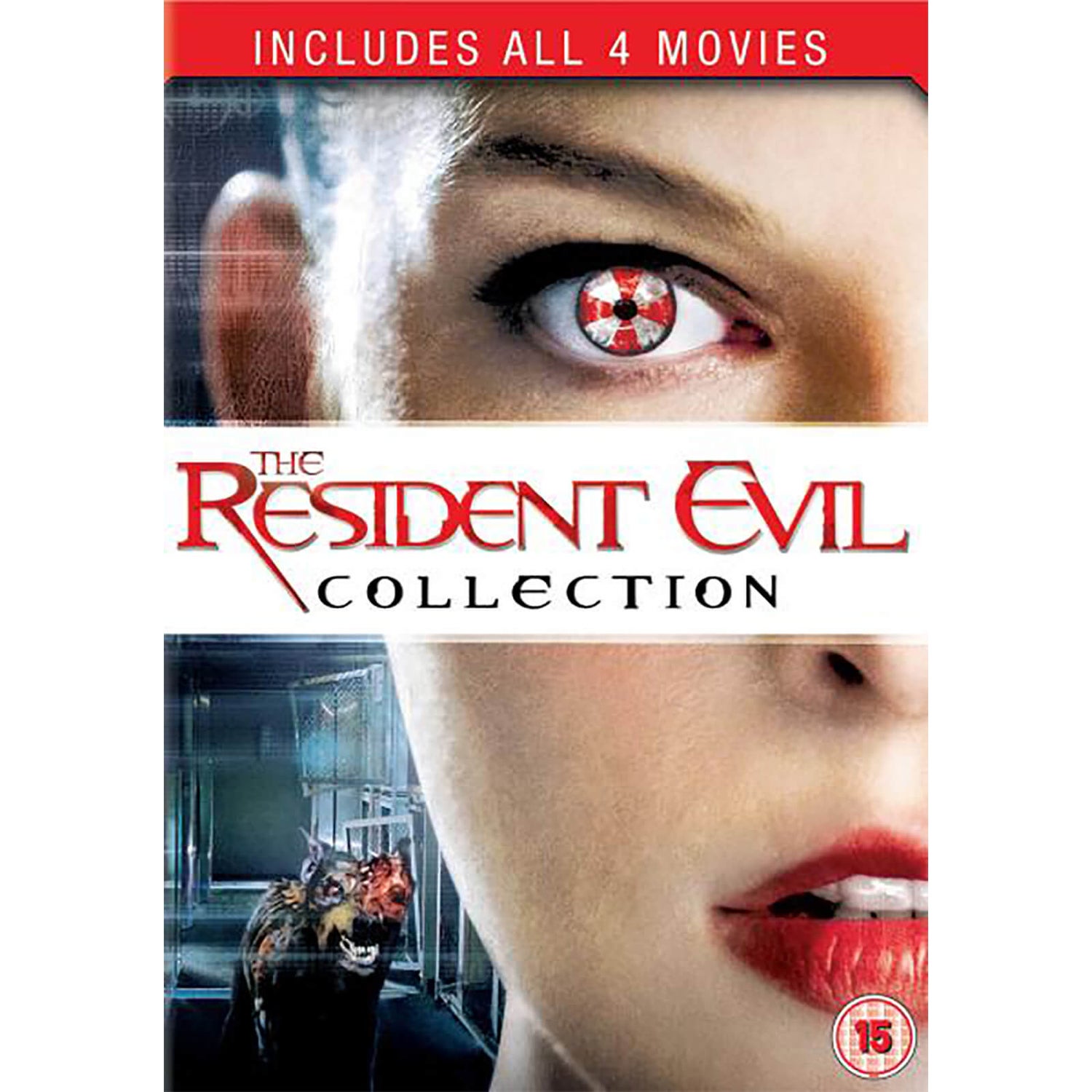 Resident Evil: 1-4 Box Set DVD - Zavvi UK