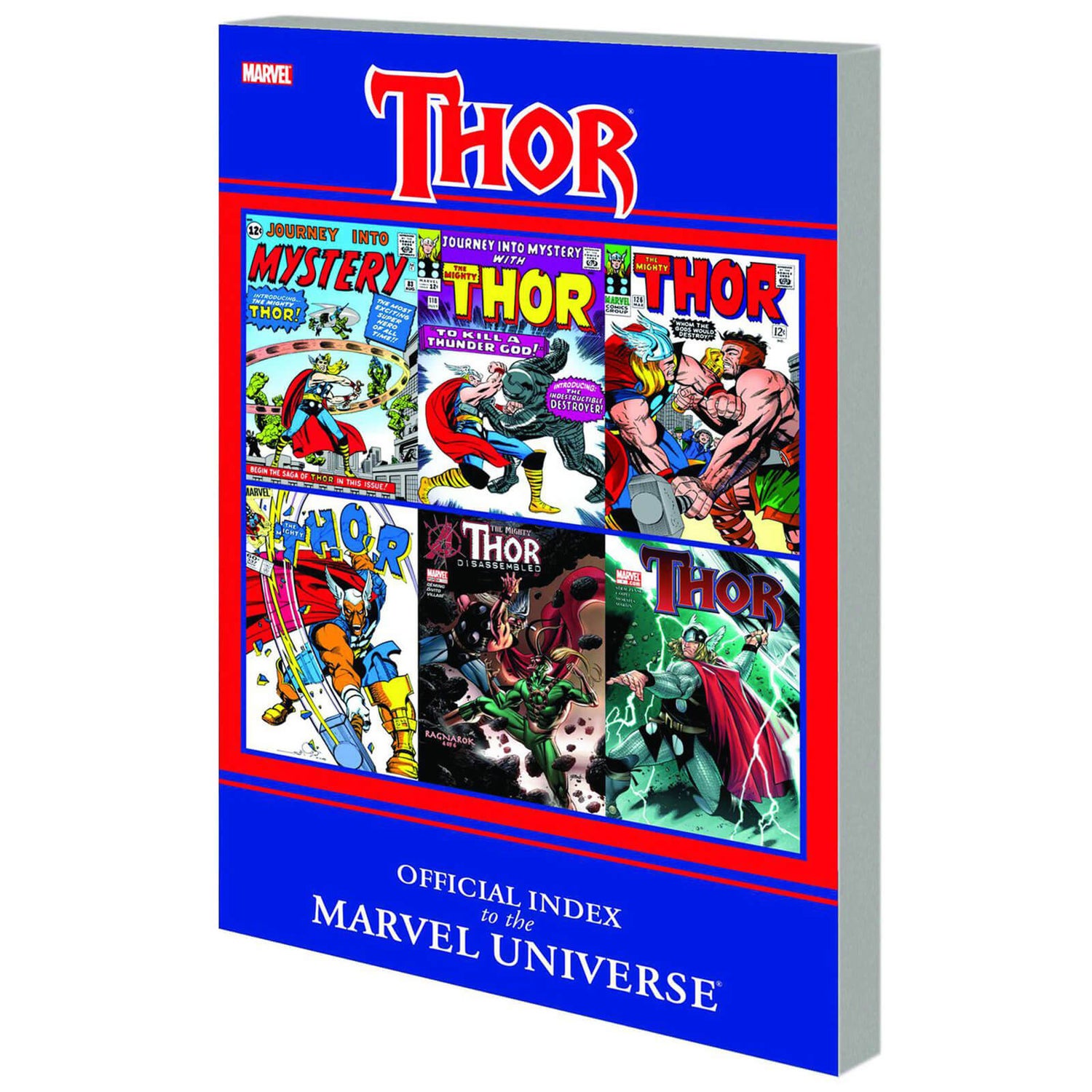 Thor Official Index to the Marvel Universe Graphic Novel Books | Zavvi ...
