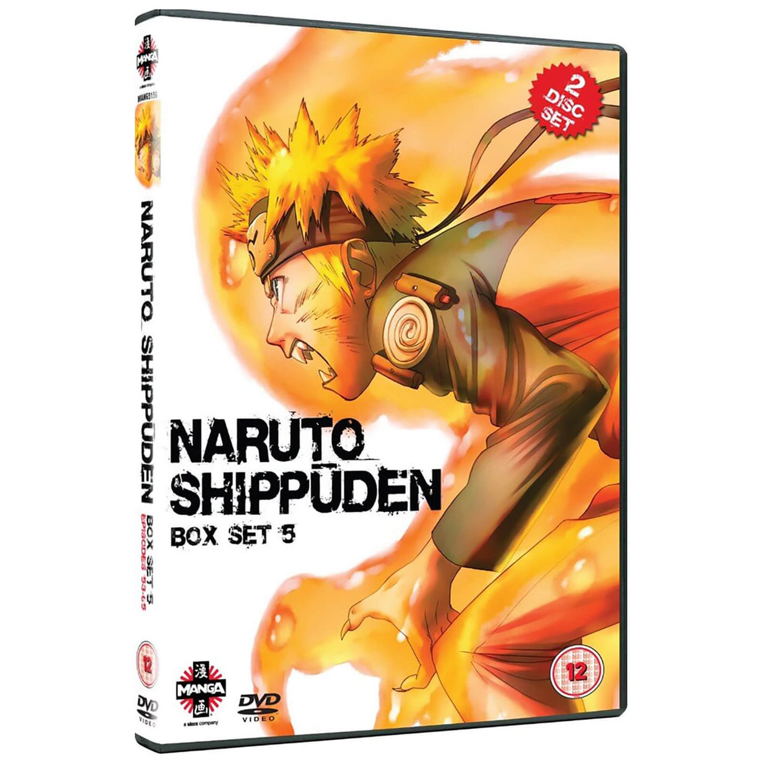 Naruto Shippuden Box Set 5 (Episodes 53-65) DVD - Zavvi UK