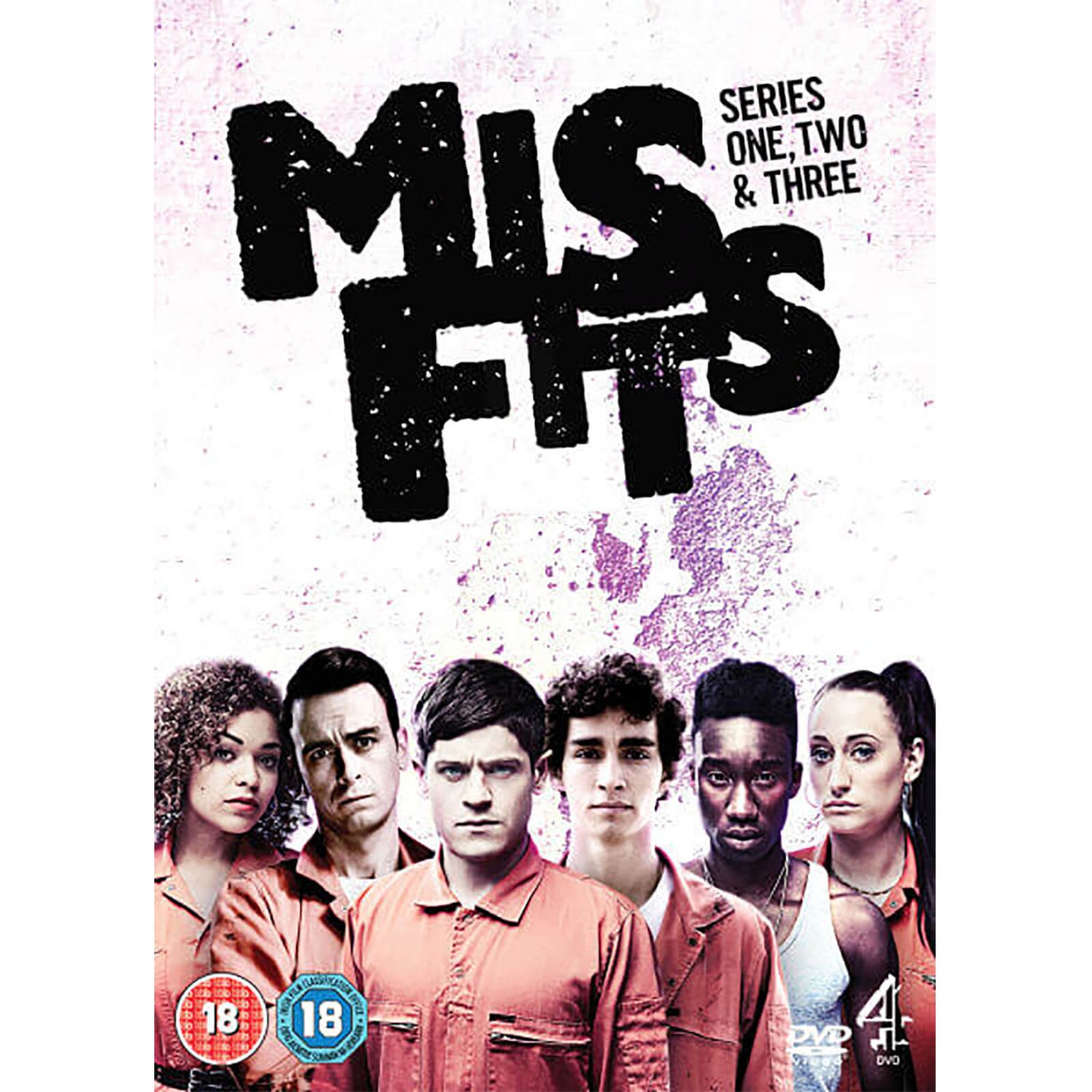 Misfits Serie Logo Misfits: Series Four, DVD Review
