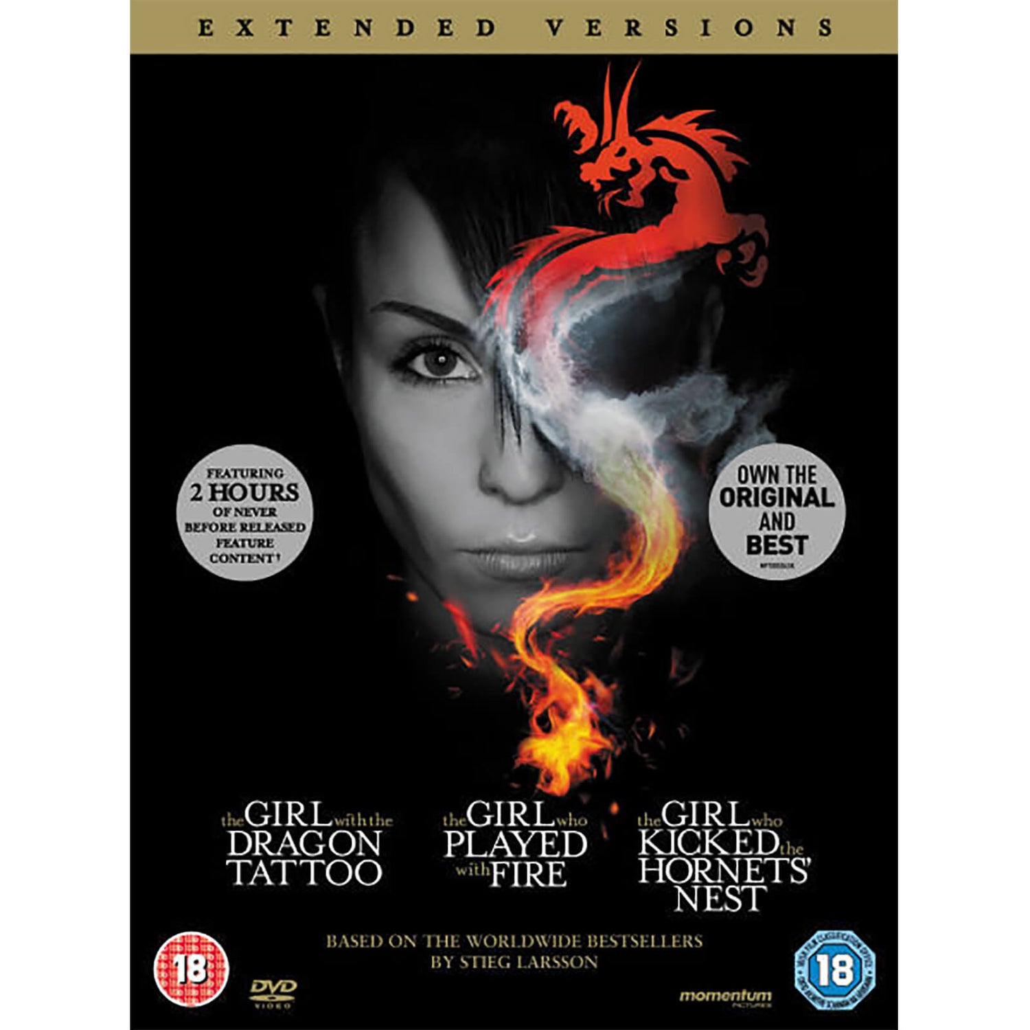 The Girl… Trilogy (Extended Versions) DVD - Zavvi UK