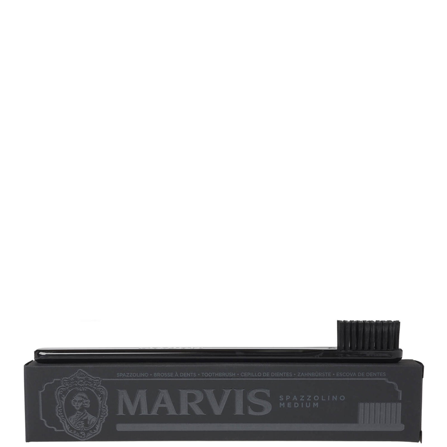 Marvis Toothbrush - Black - LOOKFANTASTIC