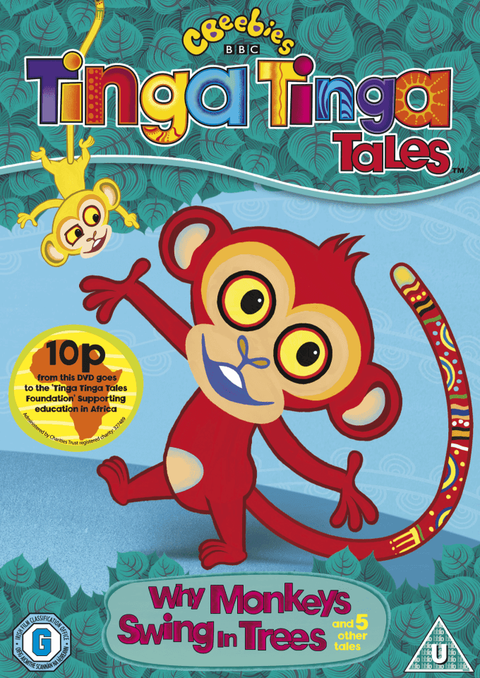 Tinga Tinga Tales: Why Monkeys Swing In Trees DVD - Zavvi UK