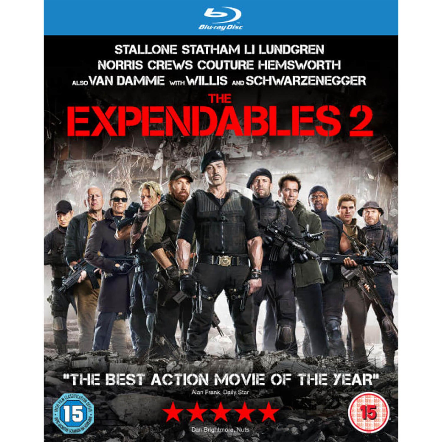 The Expendables 2 Blu-ray - Zavvi UK