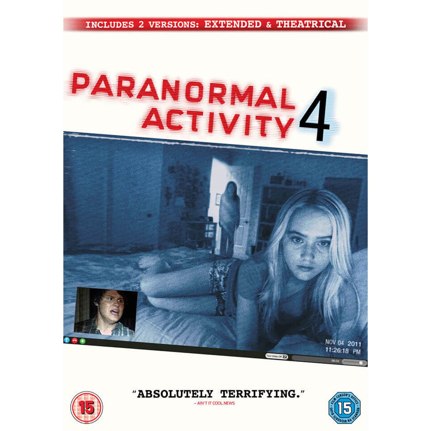 Paranormal Activity 4 - Extended Edition DVD - Zavvi UK