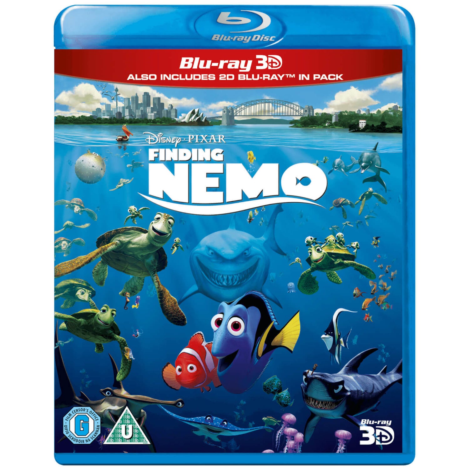 Finding Nemo 3D (Includes 2D Version) Blu-ray - Zavvi US