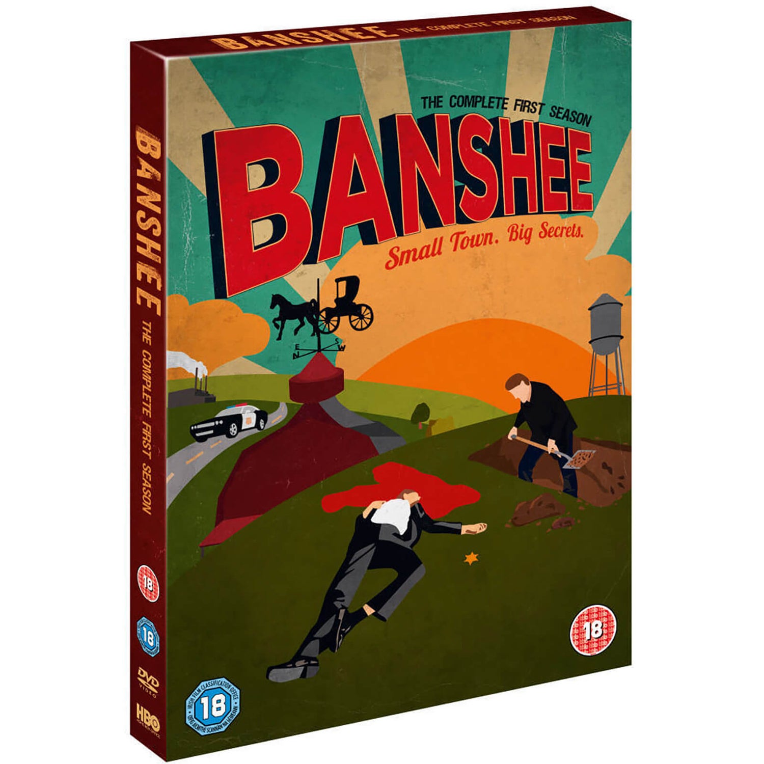 Banshee Tv Series Dvd Cover BANSHEE: ORIGINS GRAPHIC NOVEL WITH SEASON