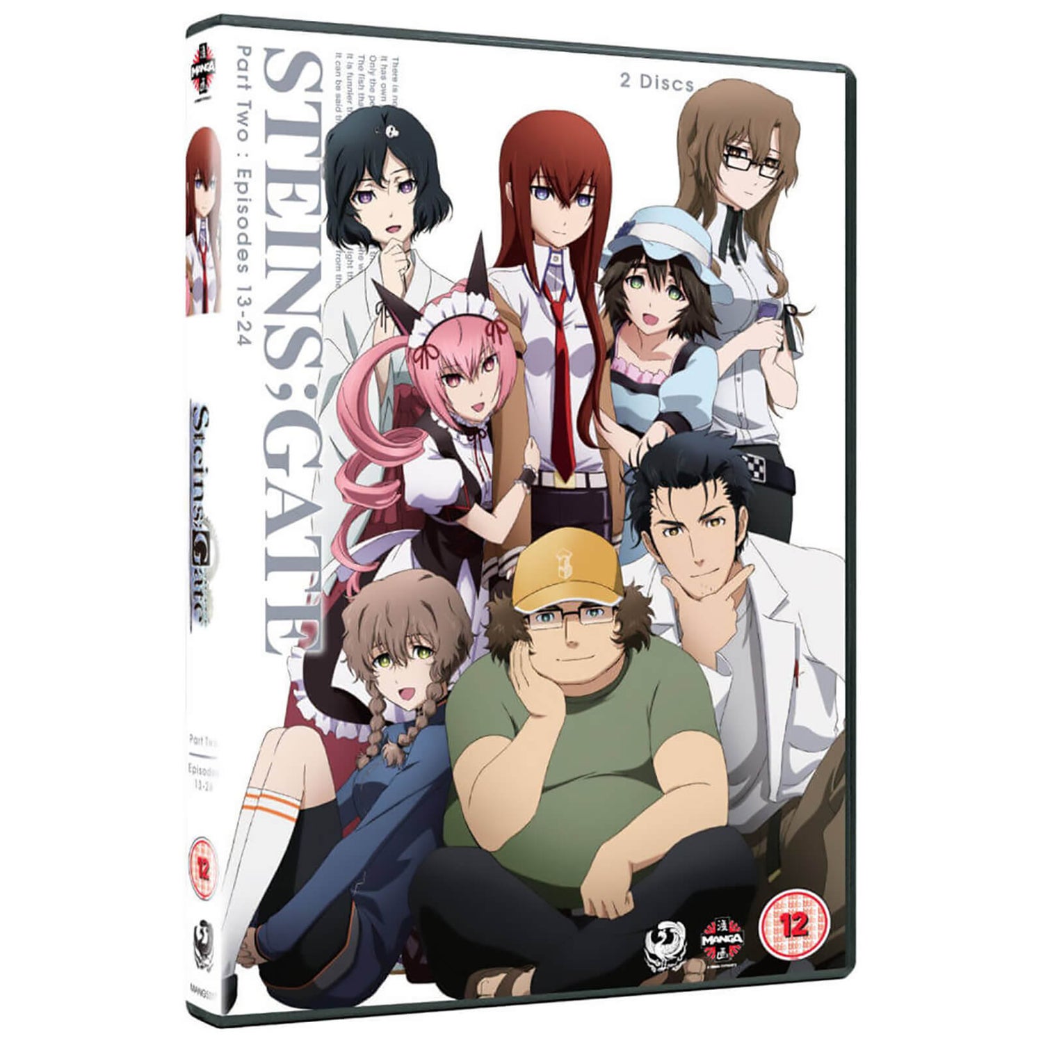 Steins Gate: Part 2 (Episodes 13-25) DVD - Zavvi UK