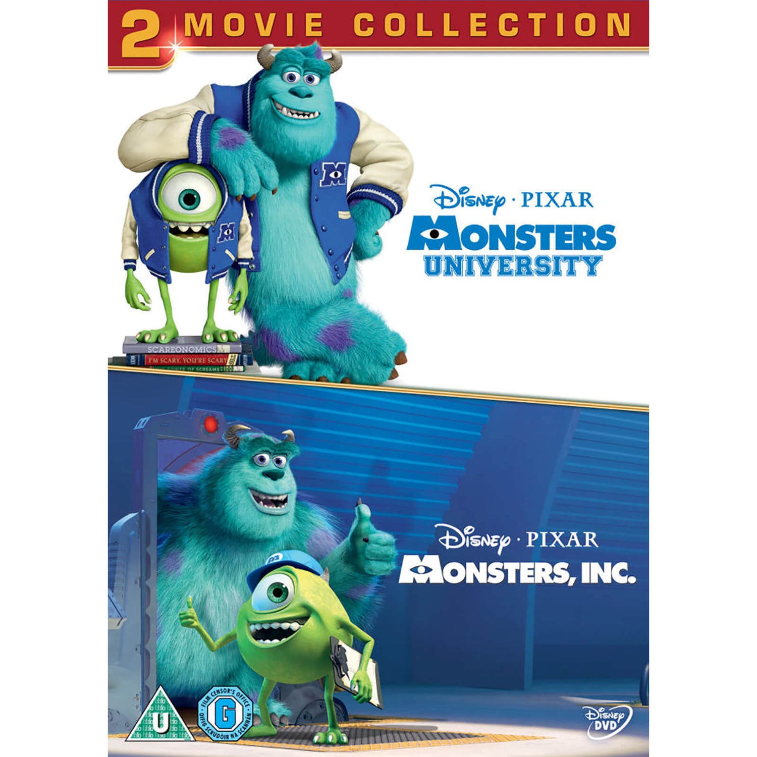 Monsters, Inc. / Monsters University DVD - Zavvi UK