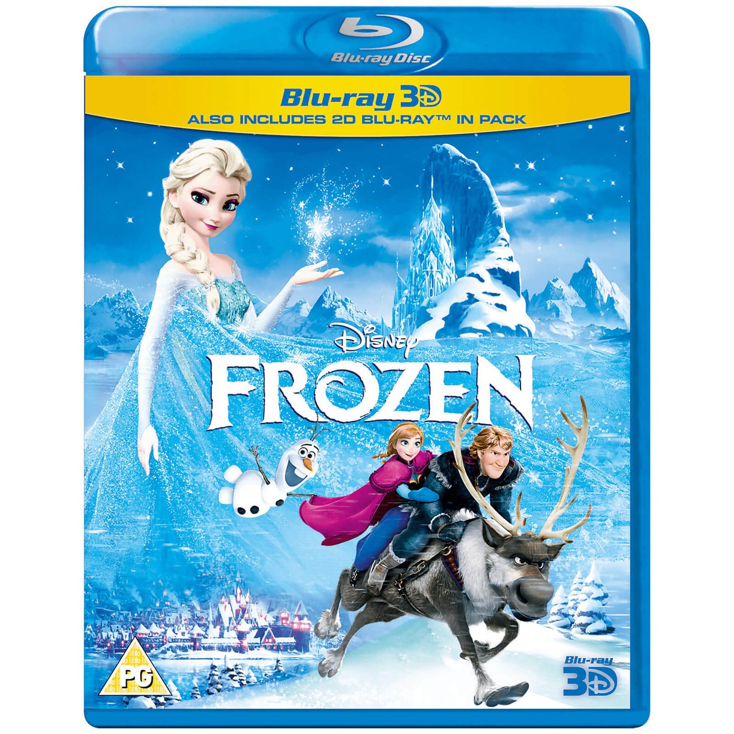 Disney Frozen Blu Ray 3d