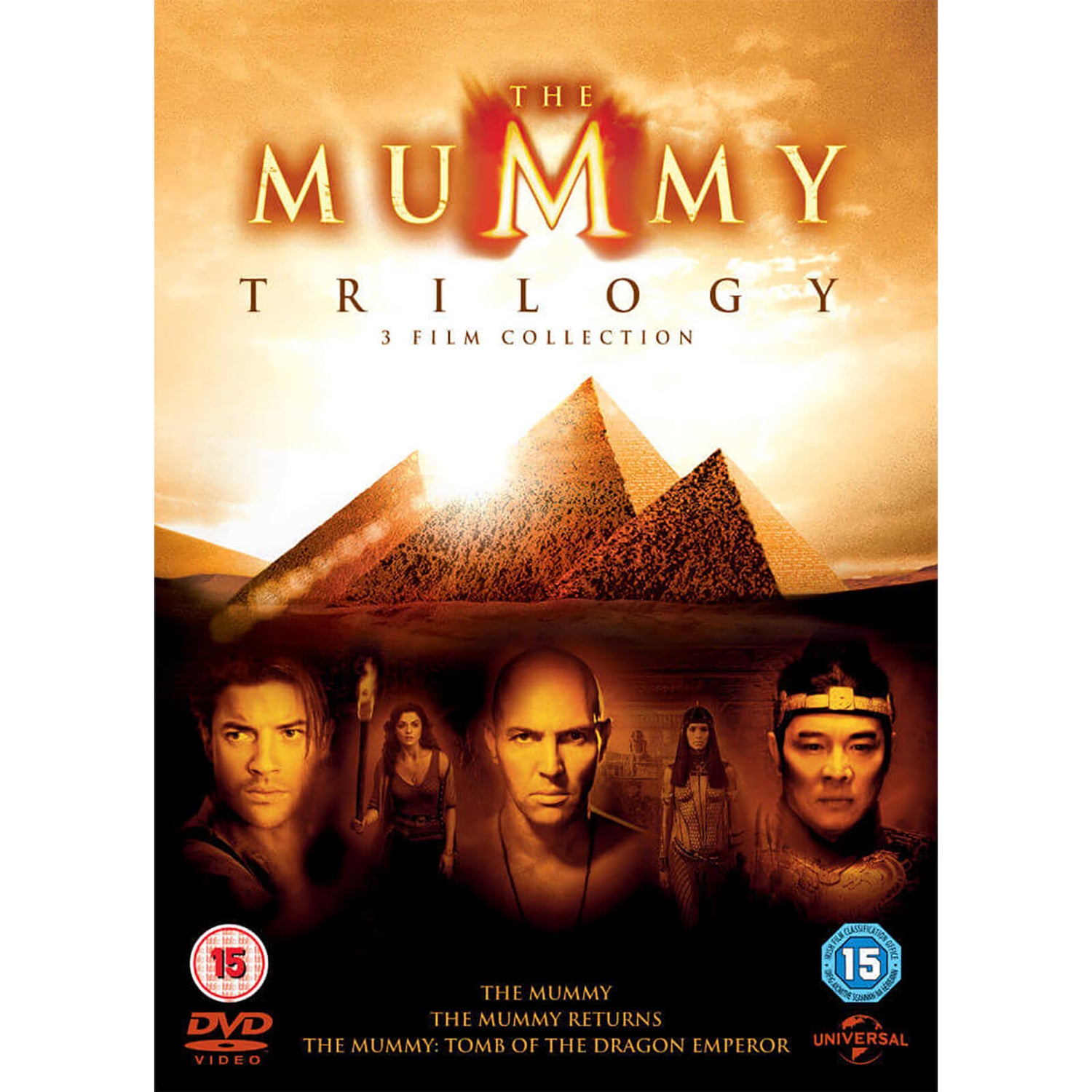 The Mummy Trilogy DVD - Zavvi UK