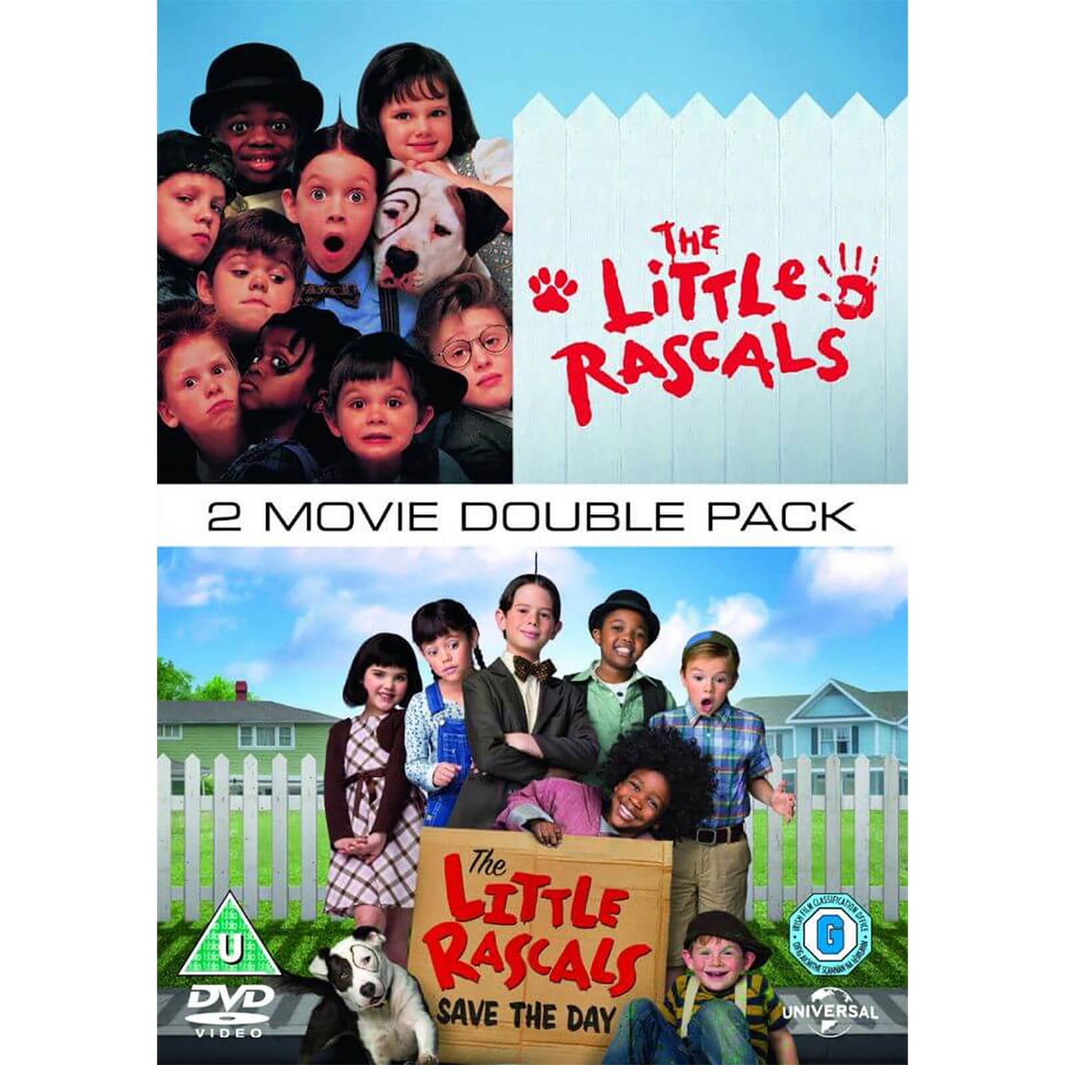 The Little Rascals / The Little Rascals: Save the Day DVD - Zavvi UK