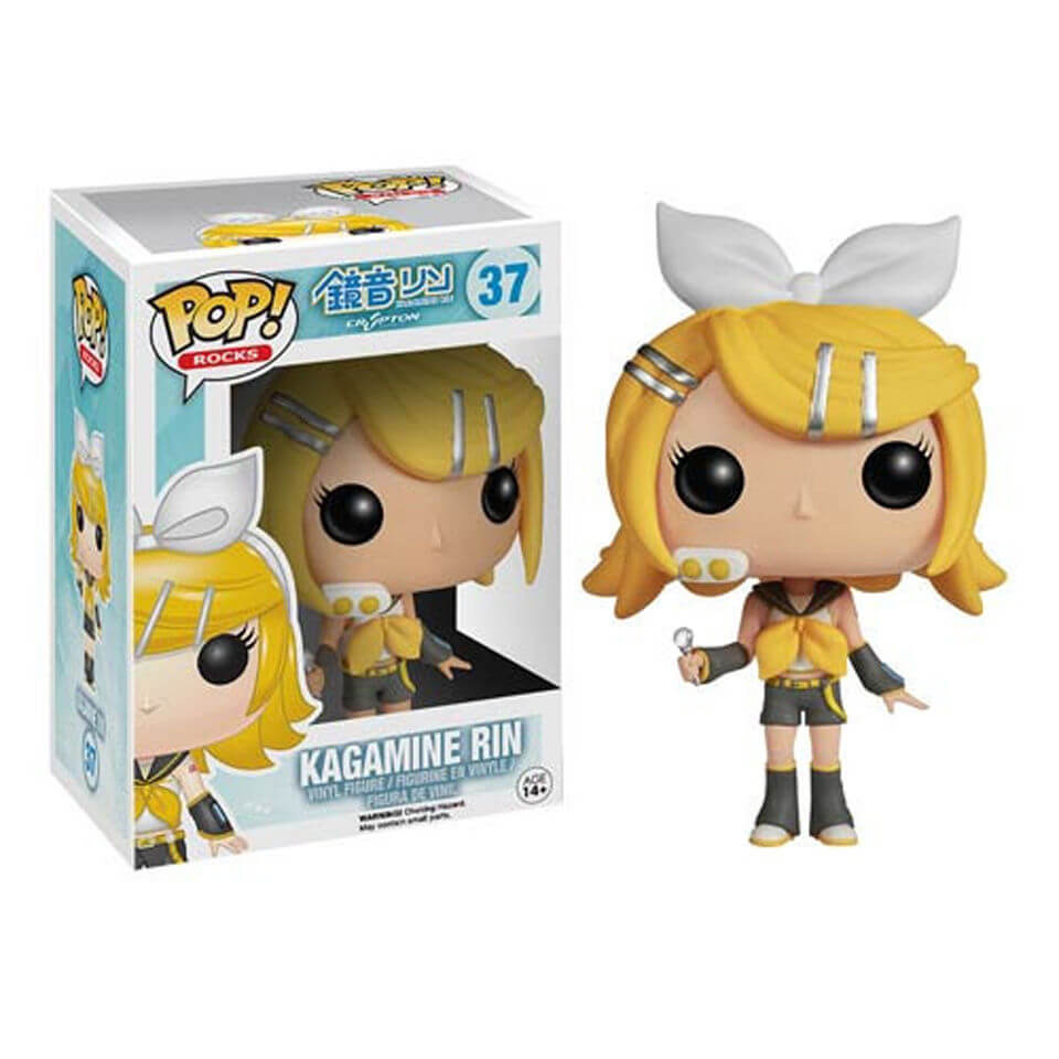 Vocaloid Kagamine Rin Pop! Vinyl Figure Merchandise - Zavvi UK