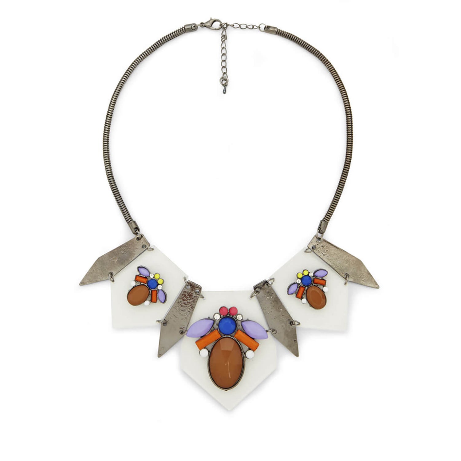 Impulse Women's Multi Perspex Necklace - Clear Womens Accessories ...