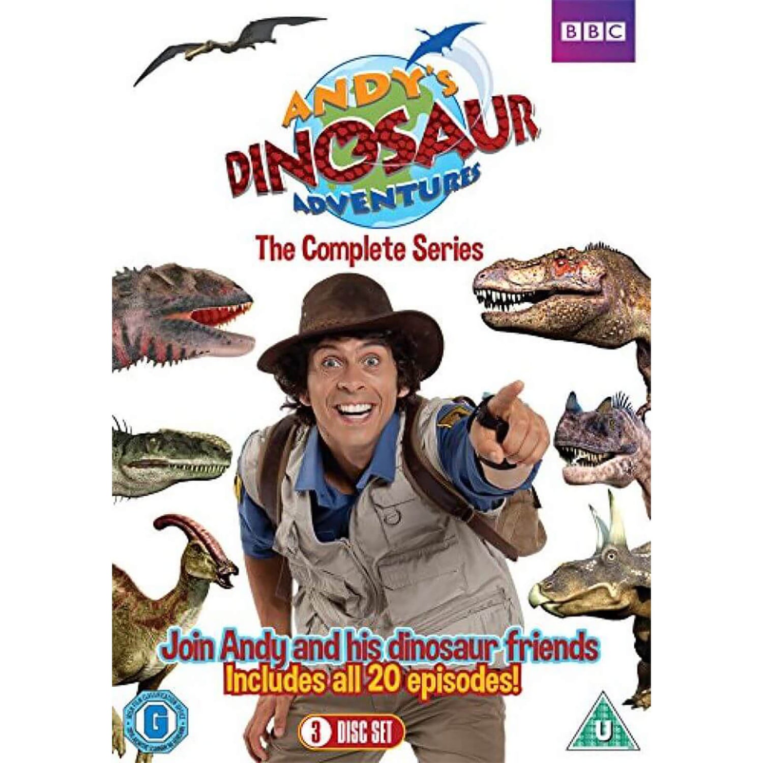 Andy's Dinosaur Adventures - Series 1 DVD - Zavvi UK