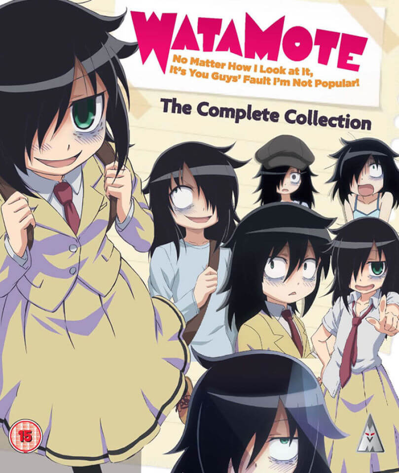 Watamote Manga Covers