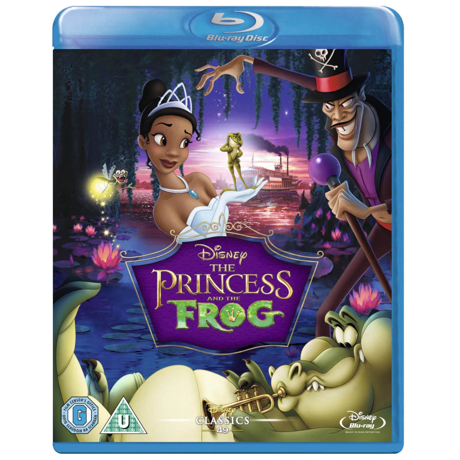 Personnage De La Princesse Et La Grenouille Ray BLU RAY LA Princesse