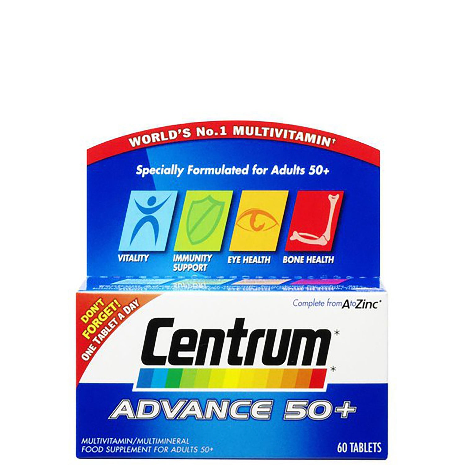 Buy Centrum Advance 50 Plus (60 Tablets) | myvitamins UK