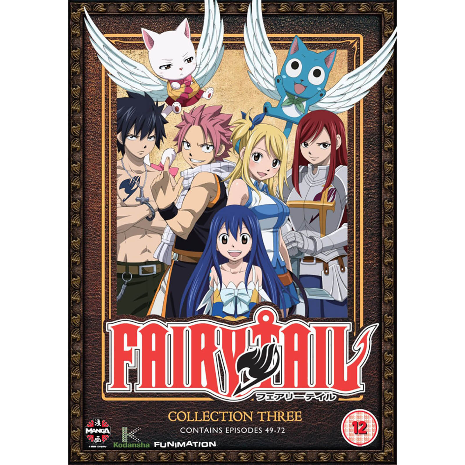 Fairy Tail Collection Three DVD - Zavvi UK