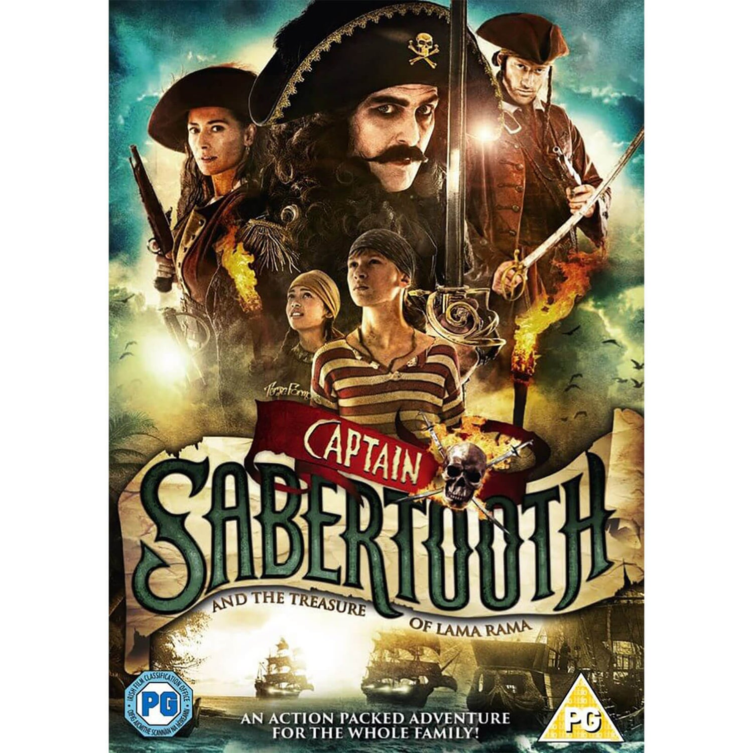 Captain Sabertooth DVD - Zavvi UK