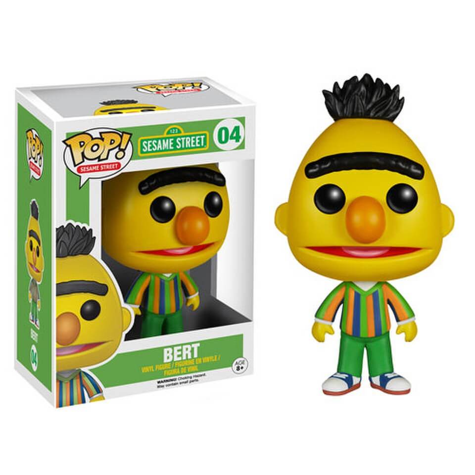 Sesame Street Bert Pop! Vinyl Figure Merchandise - Zavvi UK