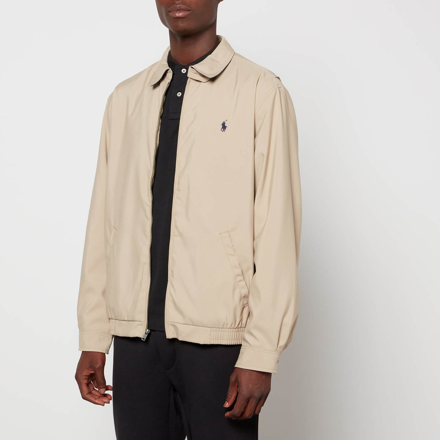 Polo Ralph Lauren Mens Bi Swing Windbreaker Khaki Uniform