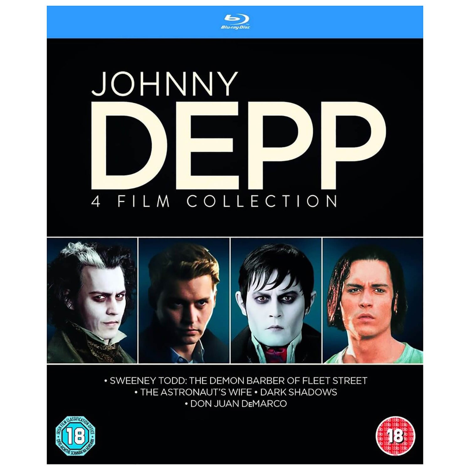 Johnny Depp Collection - Very Limited Release Blu-ray - Zavvi UK