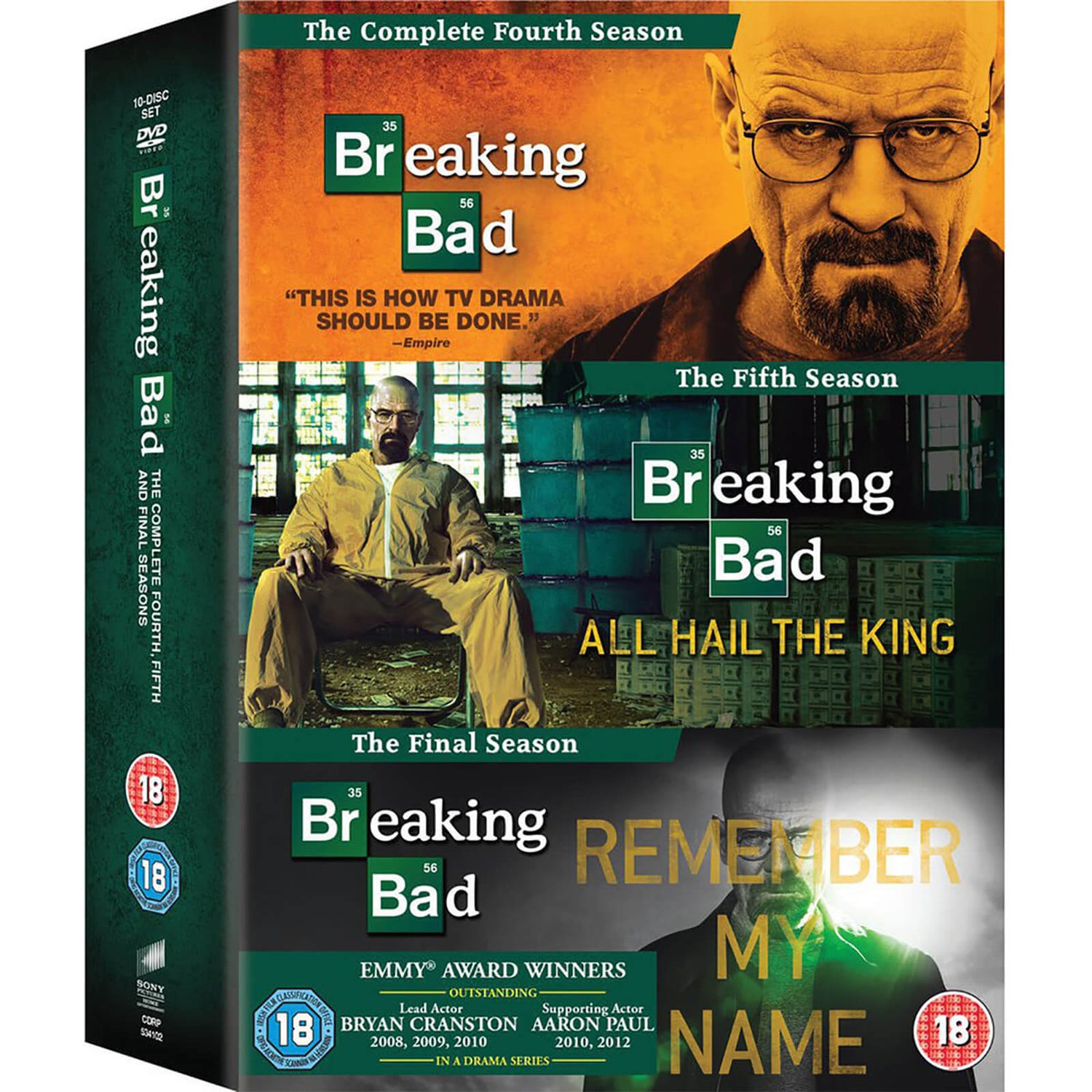 Breaking Bad Season 6 Dvd Cover