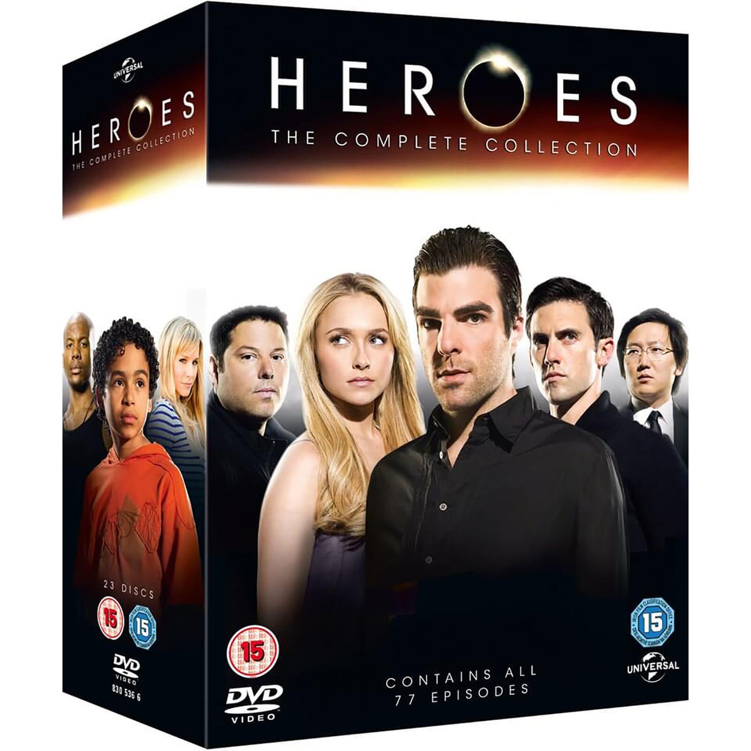 Heroes - The Complete Box Set DVD - Zavvi UK