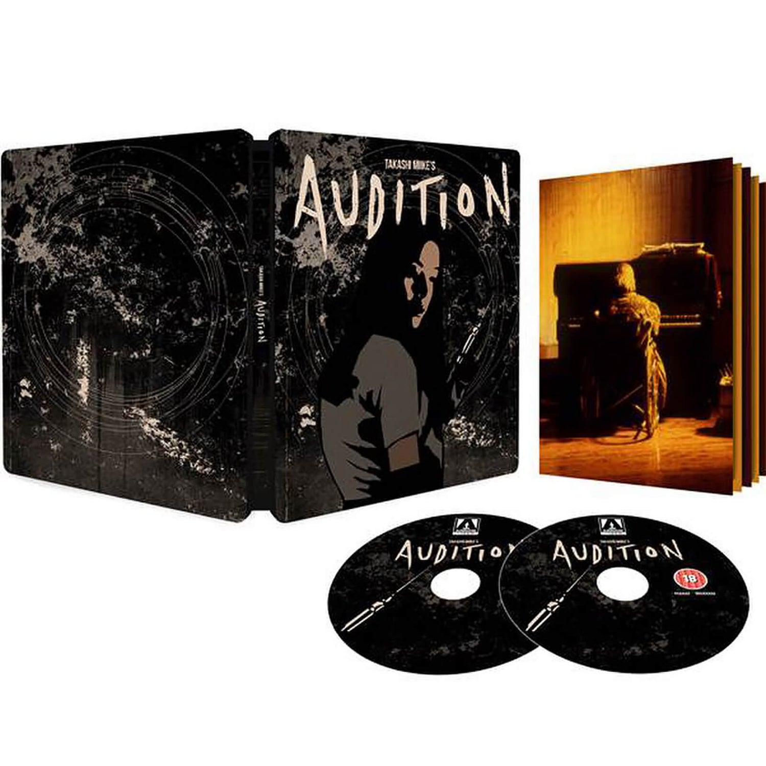 Audition - Dual Format (Includes DVD) - Limited Edition Steelbook Blu ...