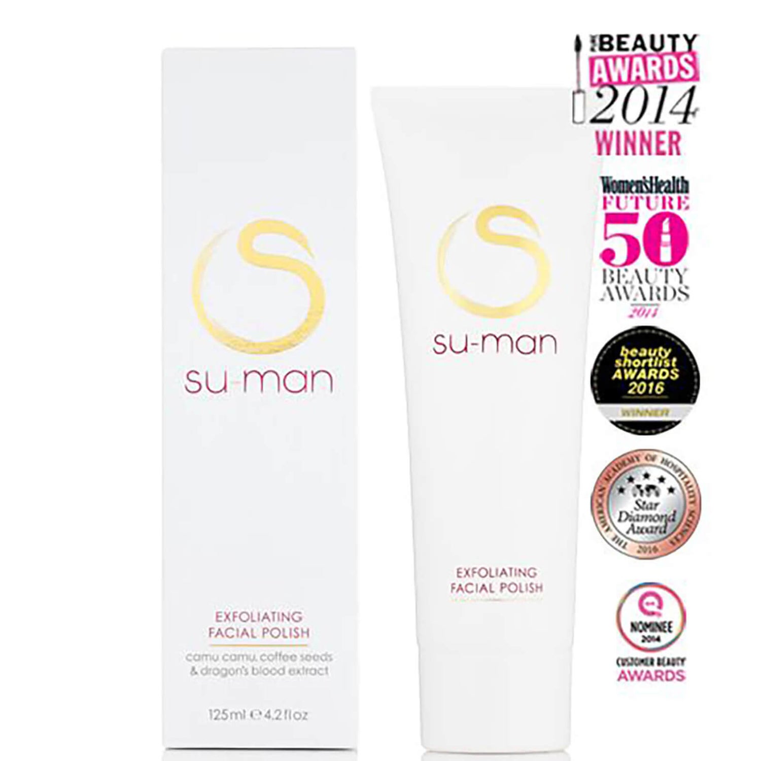 Su-Man Exfoliating Facial Polish 125ml | LOOKFANTASTIC AU