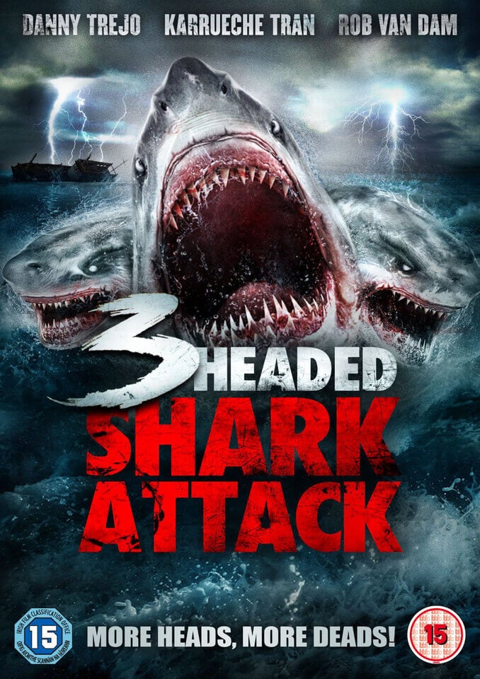 3-Headed Shark Attack DVD - Zavvi UK