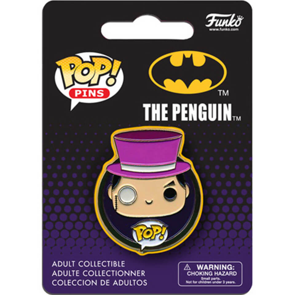 DC Comics Batman Penguin Funko Pop! Pin Merchandise - Zavvi UK