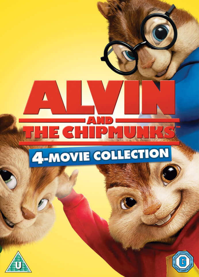 Alvin And The Chipmunks 1-4 Box Set DVD - Zavvi UK