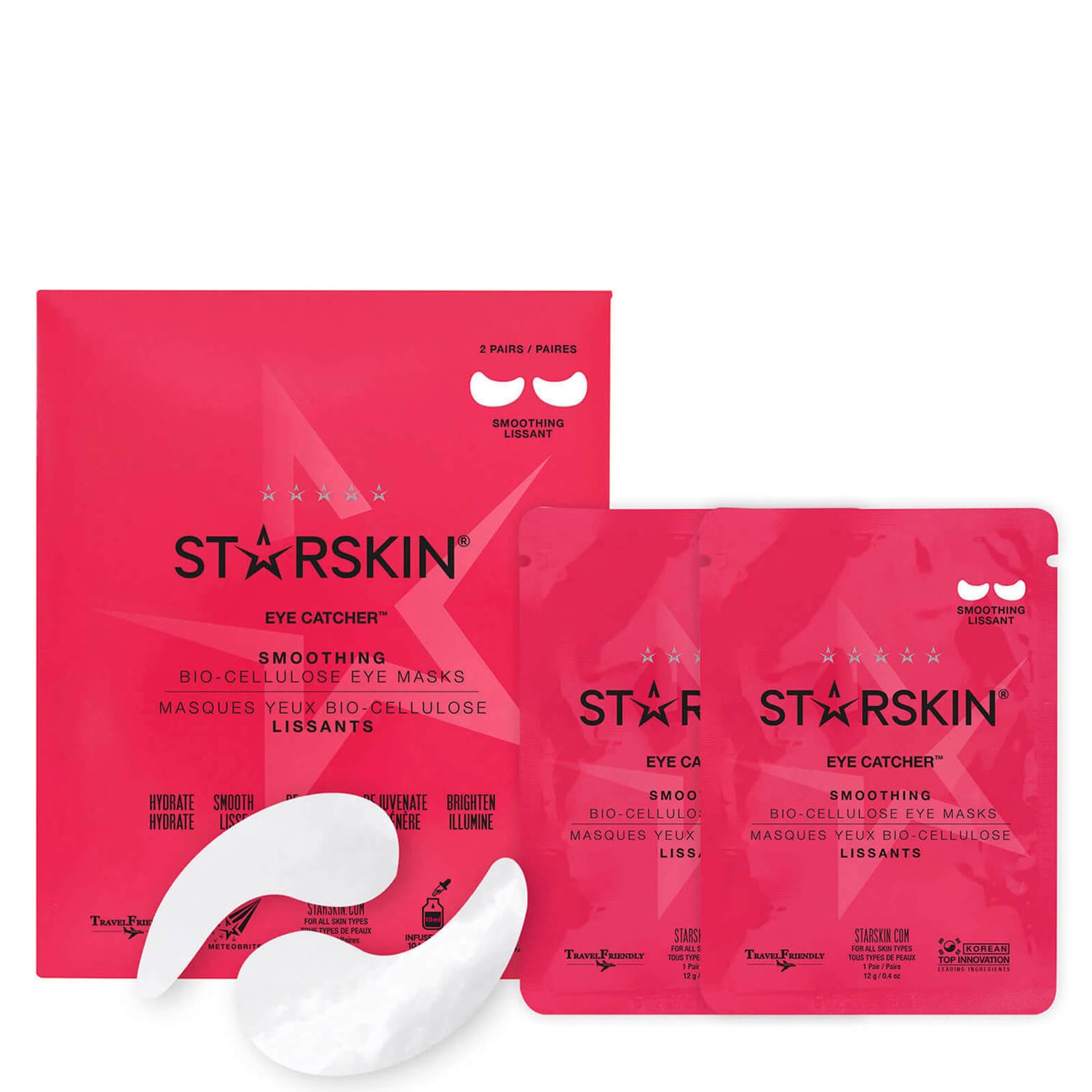 STARSKIN Eye Catcher Smoothing Coconut Bio-Cellulose Second Skin Eye ...