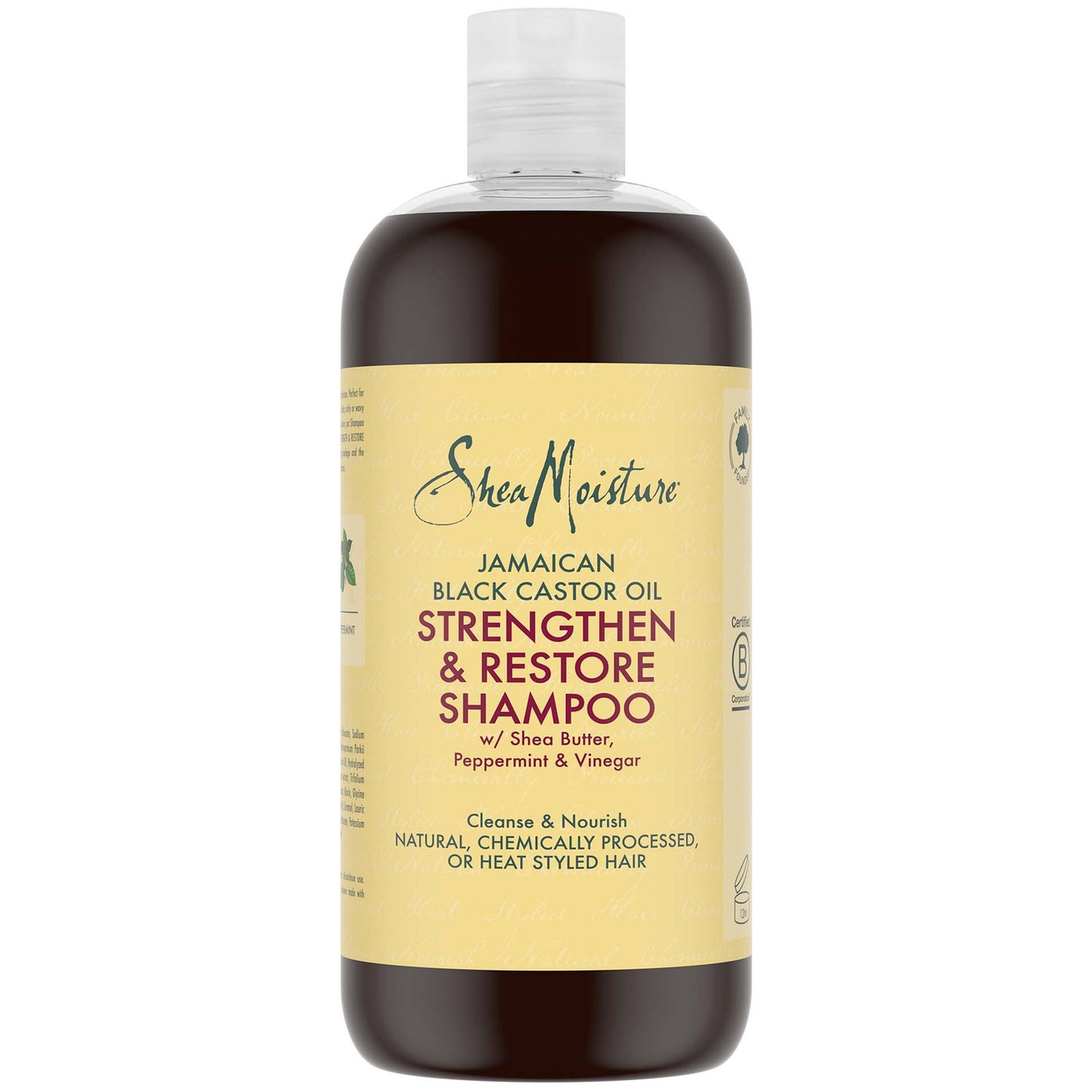 Shea Moisture Jamaican Black Castor Oil Strengthen & Restore Shampoo ...