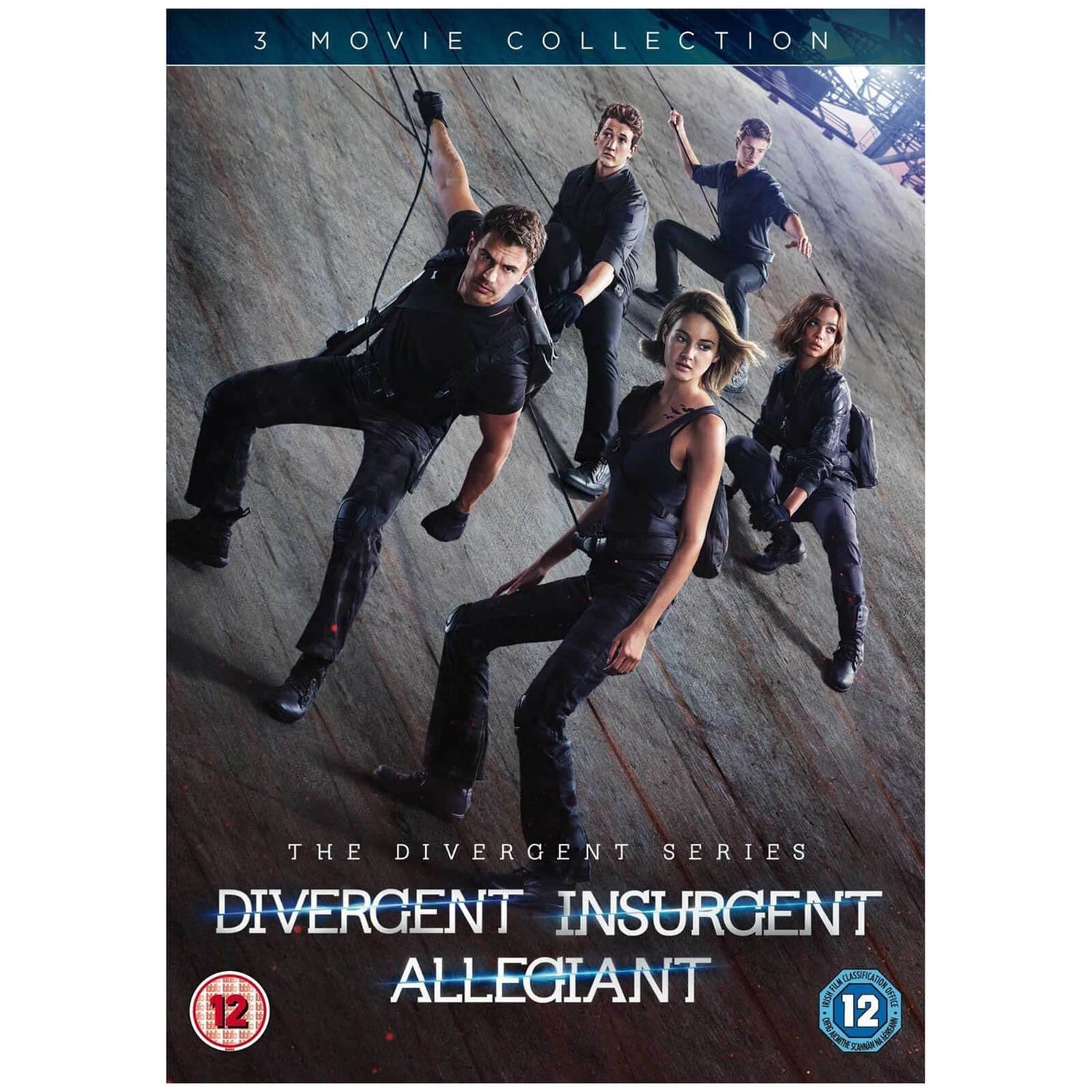 Divergent/Insurgent/Allegiant DVD - Zavvi UK