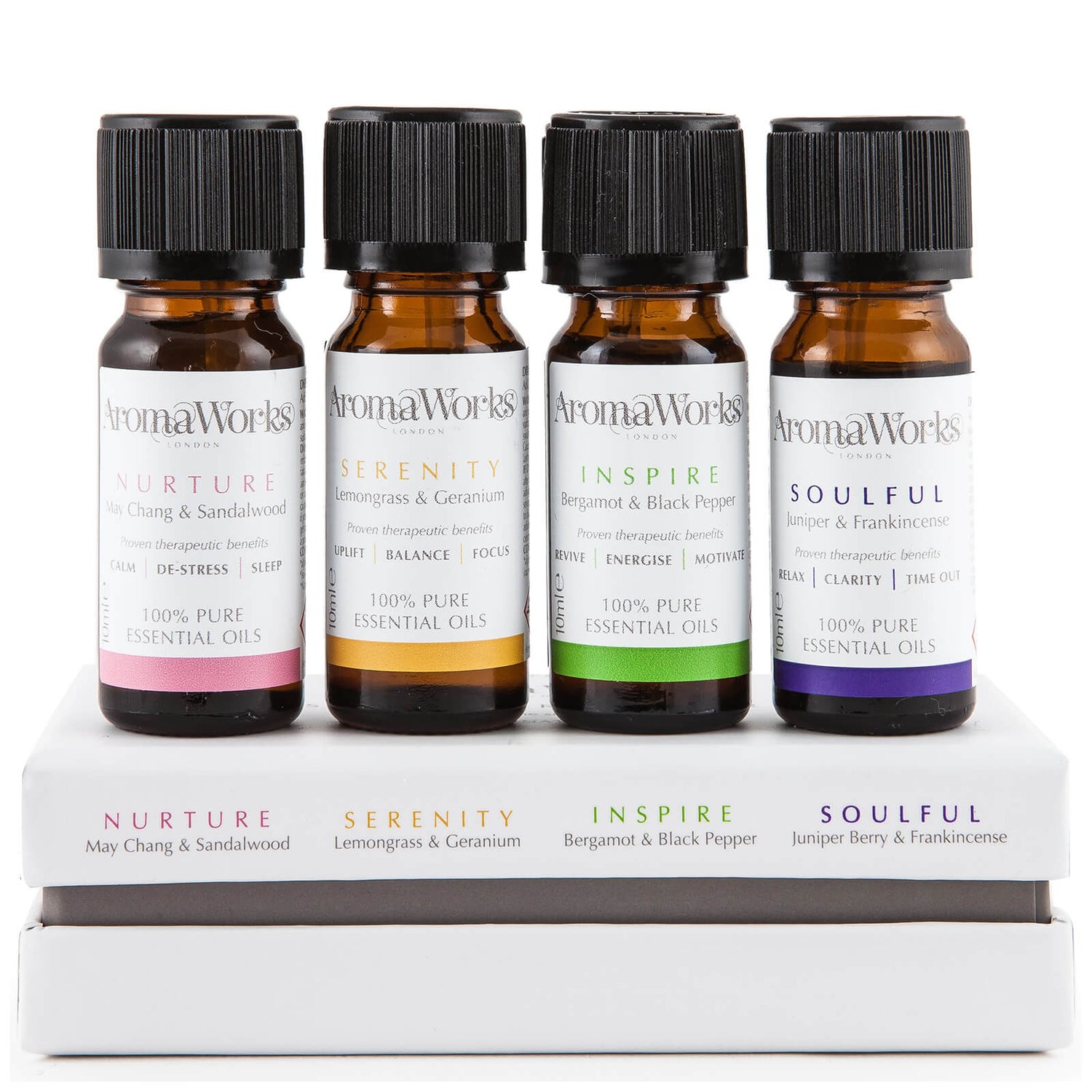 AromaWorks Signature Essential Oil Set 10ml | Buy Online | Mankind