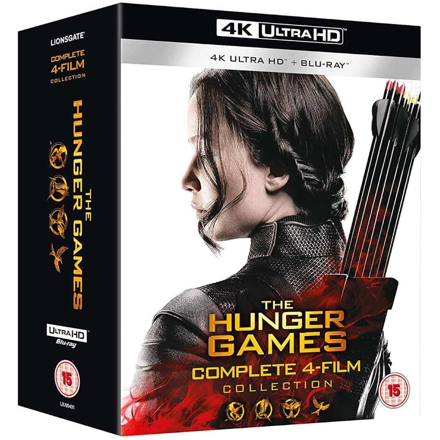 The Hunger Games Complete Collection - 4K Ultra HD 4K - Zavvi UK